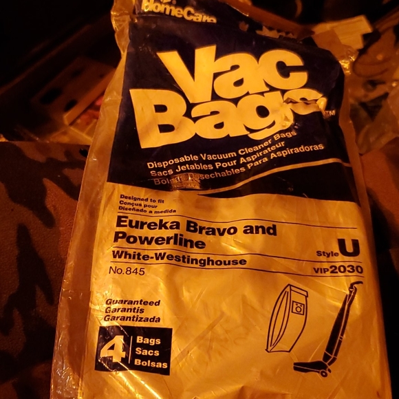 homecare | Accessories | Eureka Bravo And Powerline Style U White Vac ...